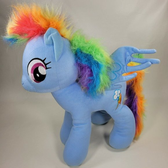 Hasbro | Toys | My Little Pony 8 Rainbow Dash Plush 214 Hasbro Stuffed ...